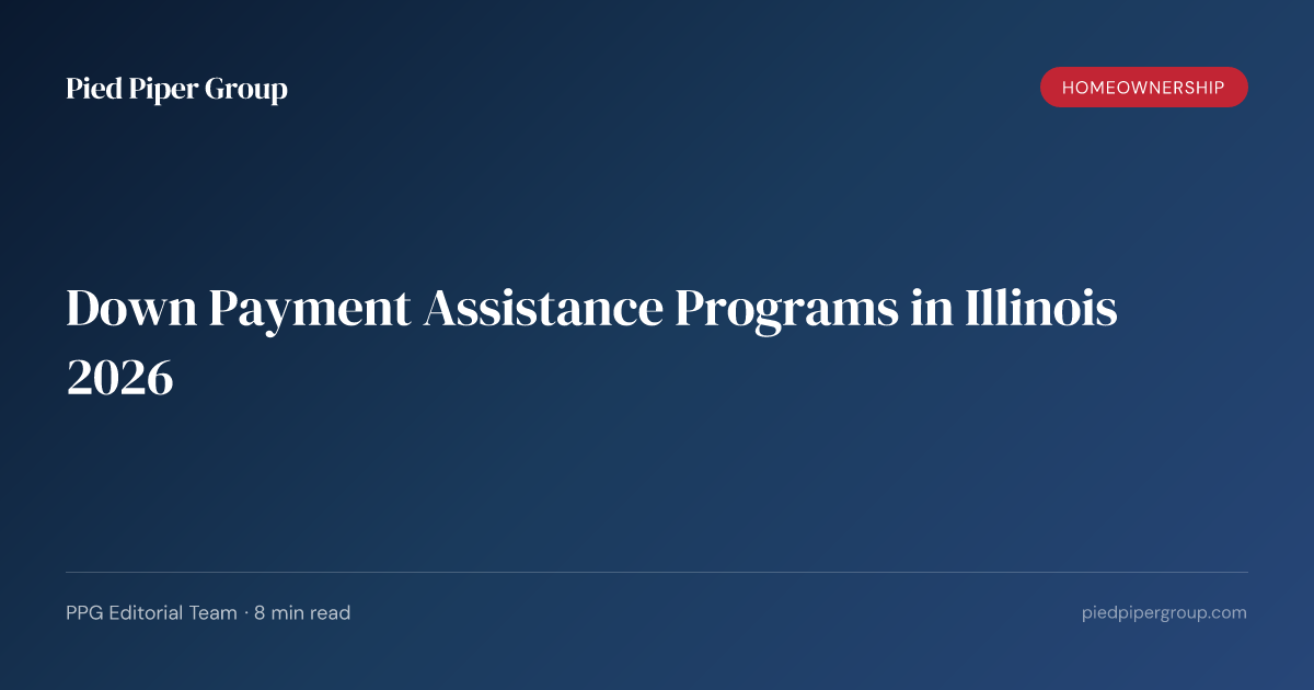 Down Payment Assistance Programs in Illinois 2026